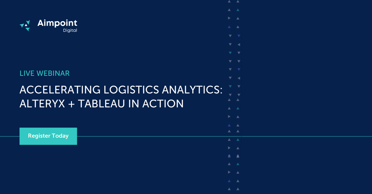 Webinar: Accelerating Logistics Analytics - Alteryx + Tableau in Action